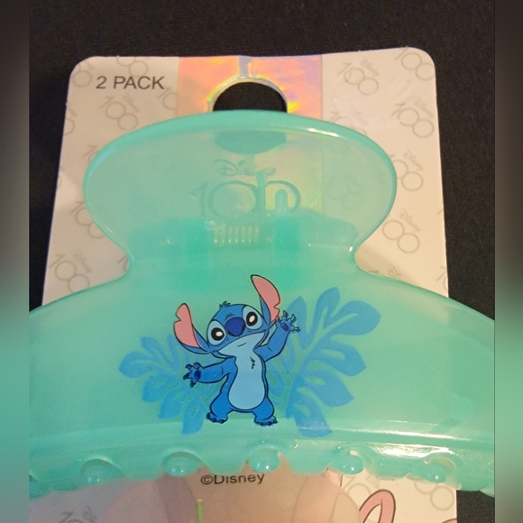 Disney | Hair | Nwt Disney Lilo And Stitch Angel 2 Piece Claw Clips ...